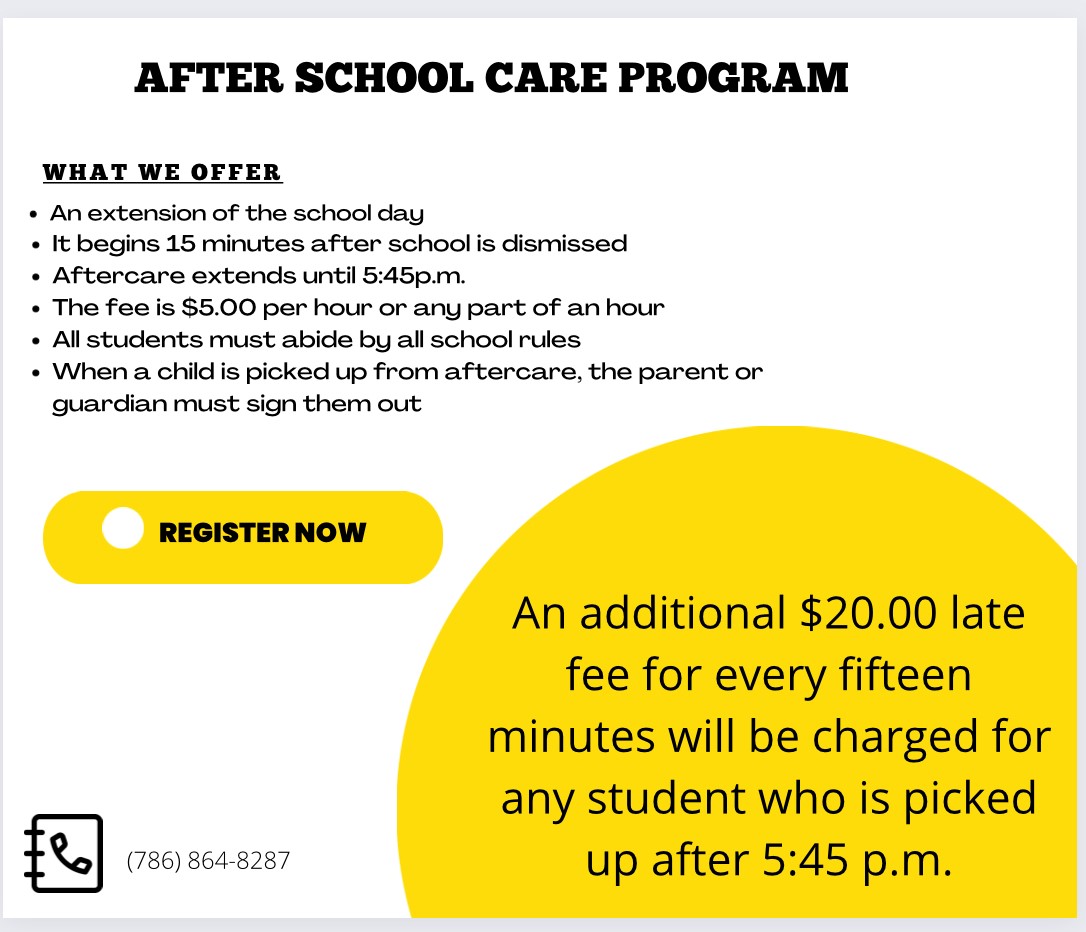 Aftercare Information - St James Catholic School